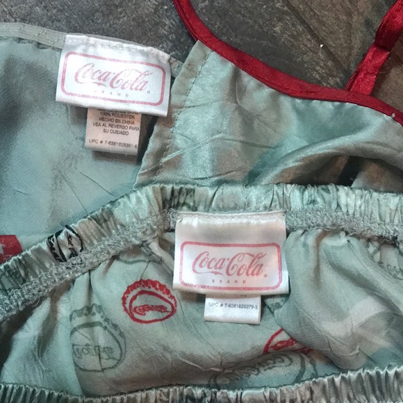 Coca Cola | Intimates & Sleepwear | Authentic Cocacola Pajama Set ...